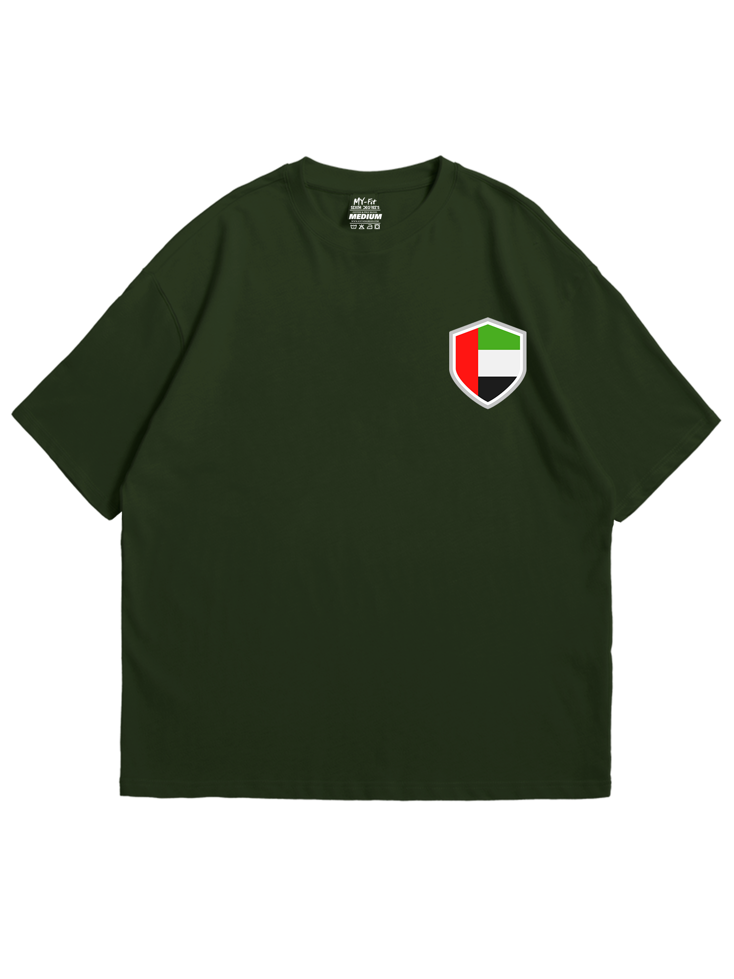 UAE Flag Shield – Sixth Degree Clothing